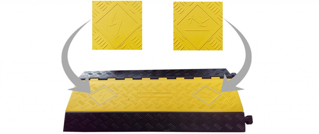 5 Channel Cable Protector Trays | 2 channel Heavy Duty Cable Protector