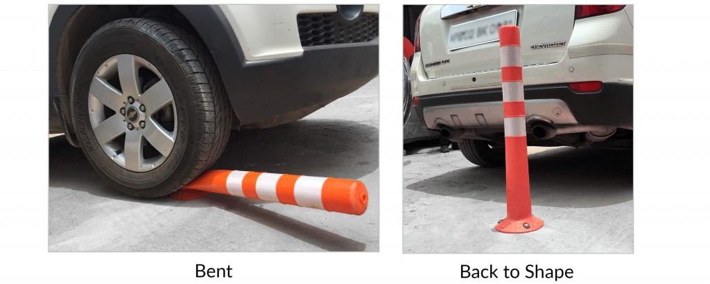 Flexible Posts, Spring Posts, Flexible bollards