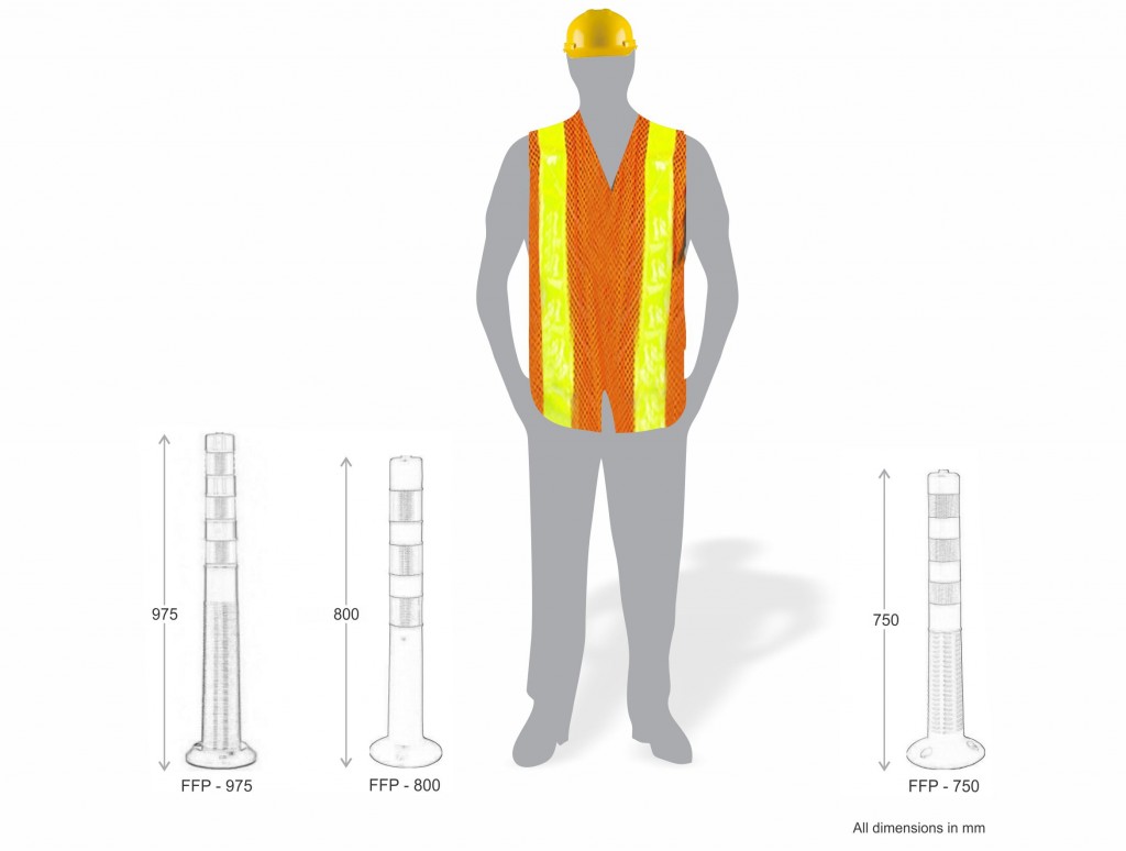 Flexible Posts, Spring Posts, Flexible bollards