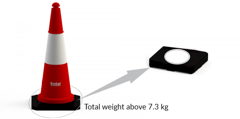 Traffic Cone (1 Meter Tall) - traffic safety